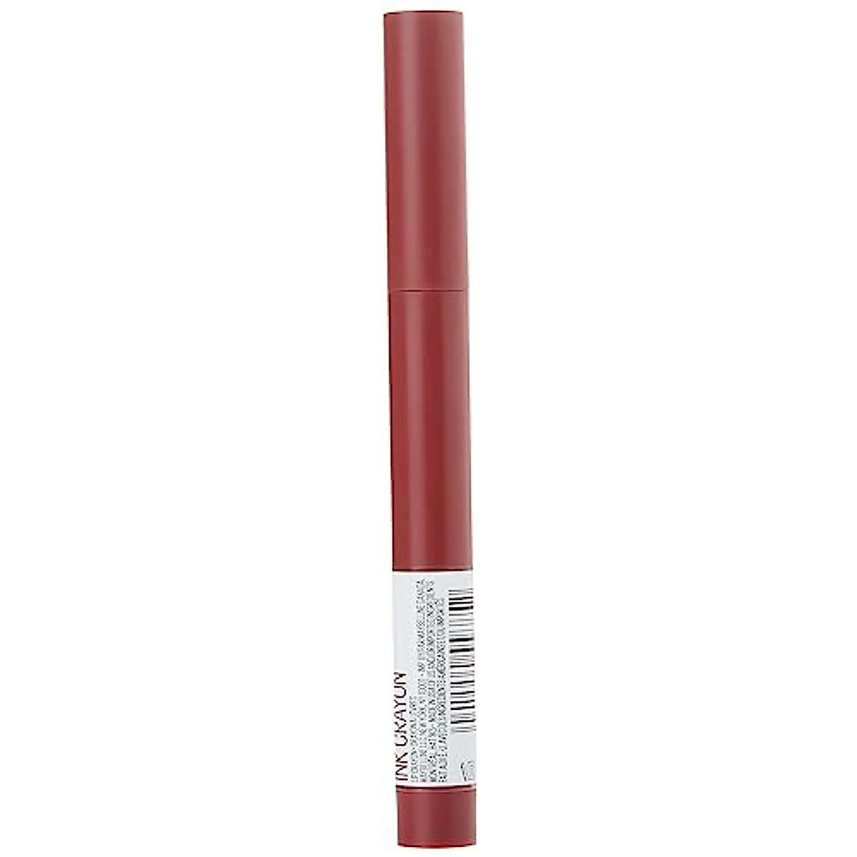 Maybelline Super Stay Ink Crayon Lipstick Makeup, Precision Tip Matte Lip Crayon with Built-in Sharpener, Longwear Up To 8Hrs, Make It Happen, Berry Red, 1 Count