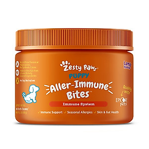 Zesty Paws Puppy Allergy & Immune Soft Chews + Puppy Calming Soft Chews