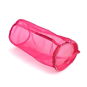 Ciieeo 2pcs Mesh Organizer Bags Handbag Organizer Tote Bag with Zipper Bag Organizer for Tote Knitted Handbag