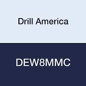 Drill America DEW8MMC Keyway Broach with Shim, 8.00 mm