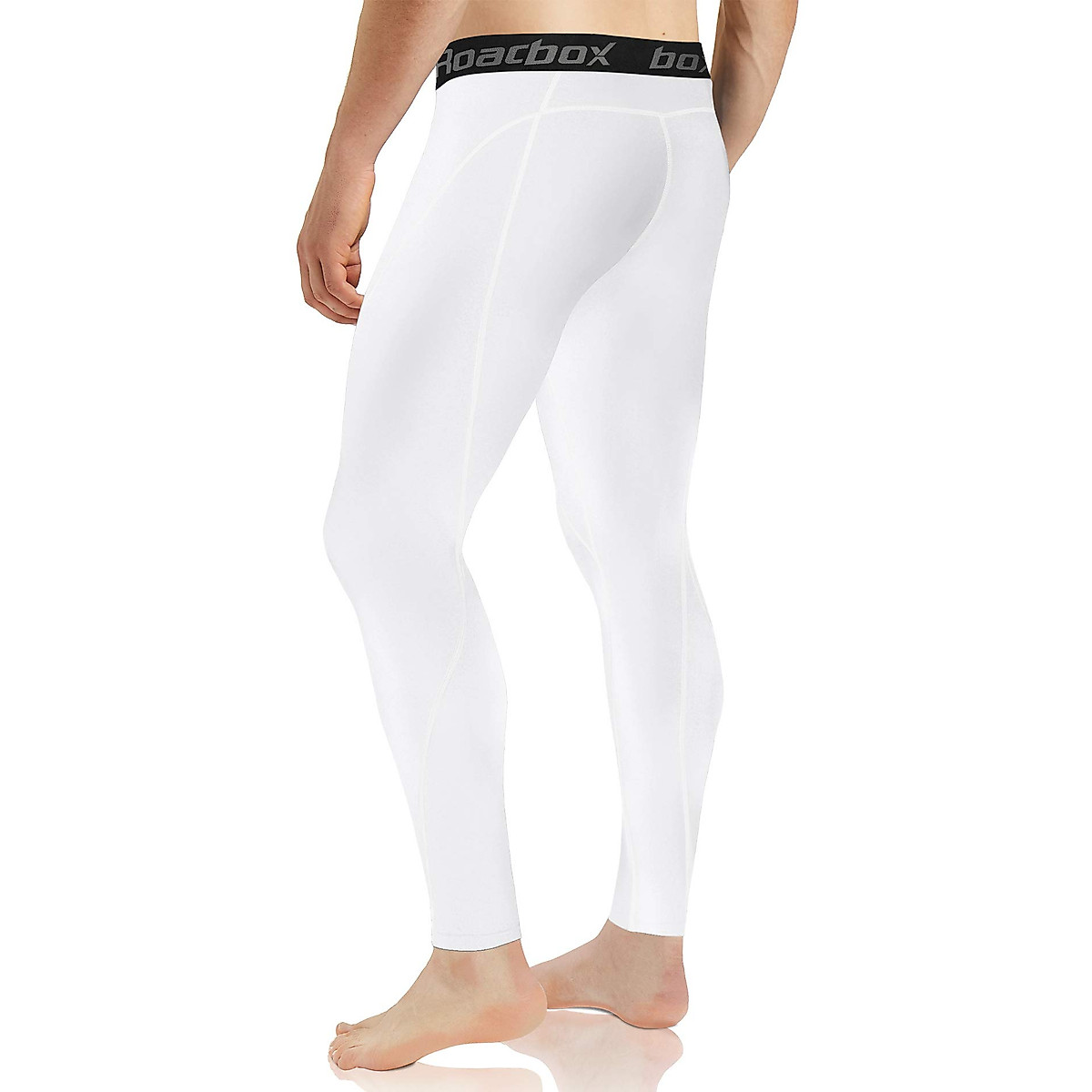 Roadbox Compression Pants Men Cooling Dry Base Layer Bottoms Outdoor Sports Cycling Tights Leggings for Basketball Football Running