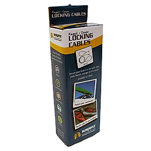 Suspenz Canoe Universal Locking System, Black, Large