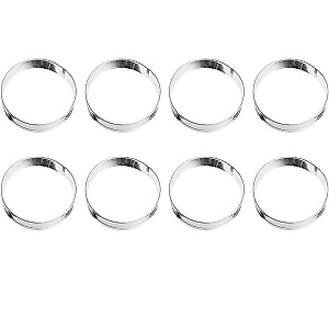 Norpro 3775 Muffin Rings, 2 Packs of 4 (for 8 Rings Total)