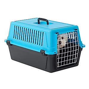 Ferplast Atlas 20 Cat and Dog Carrier, Blue