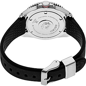 SEIKO SNE593 Solar Dive Watch for Men - Prospex Collection - LumiBrite Hands, 10-Month Power Reserve, Stainless Steel Case - Water Resistant 200M