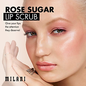 Milani Rose Sugar Lip Scrub - Lip Exfoliator to Help With Lip Care and Lip Repair