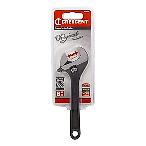 Crescent 6" Adjustable Black Oxide Wrench - Carded - AT26VS