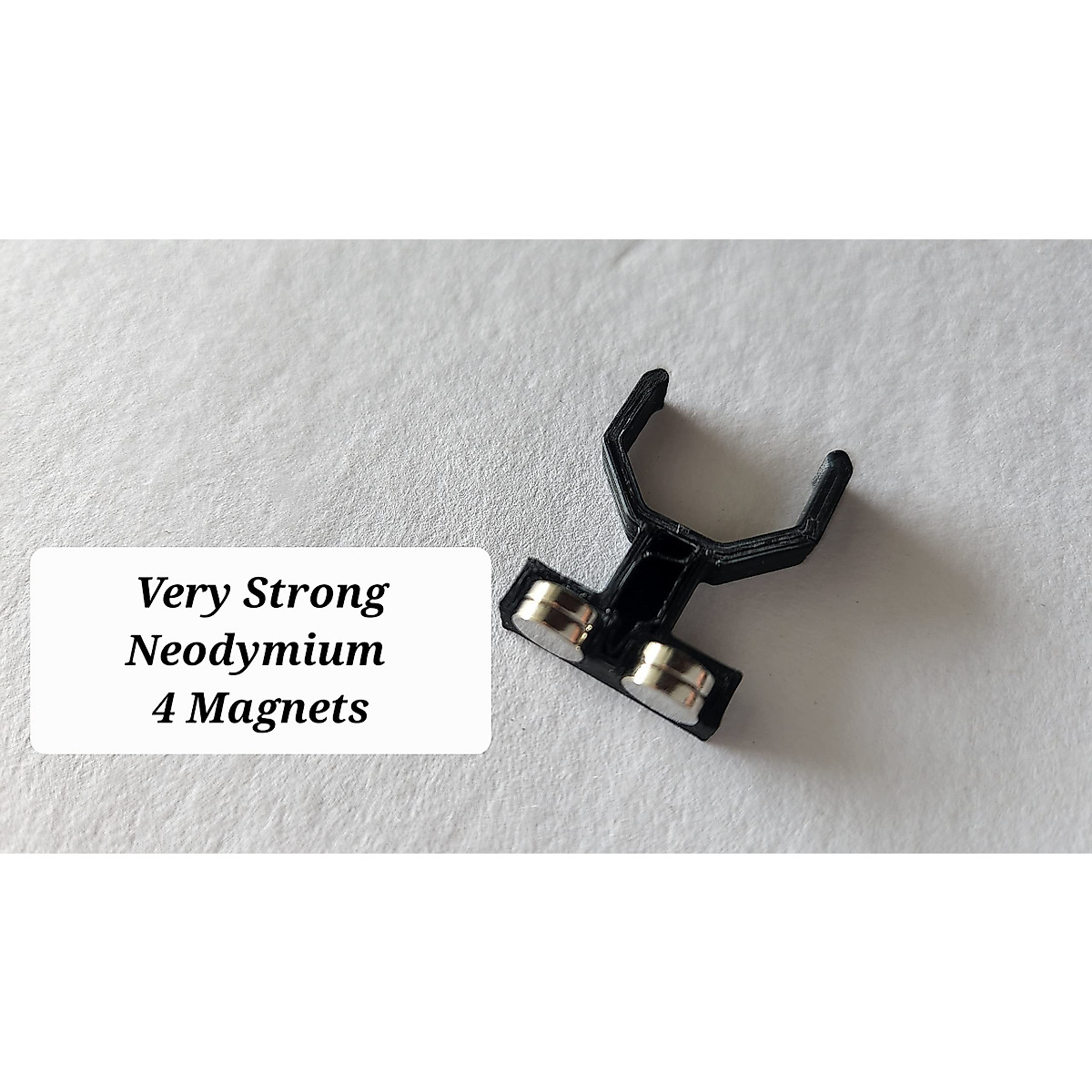 AppaMakes Coffee Stirrer WDT Tool with Magnetic Holder, Black, 0.77 inch x 0.77 inch x 4.3 inch, (JK913)