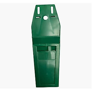 Heavy Duty Chef Knife Pouch with 2 Slots - Professional Belt Pouch 9" Inch Double Knife Scabbard - Butcher Knife Holder Lightweight, Perfect for Chef Apron Belt (White)