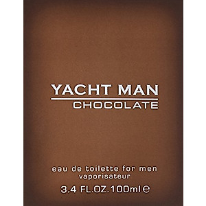 Myrurgia Yacht Man Eau de Toilette Spray for Men, Chocolate, 3.4 Ounce