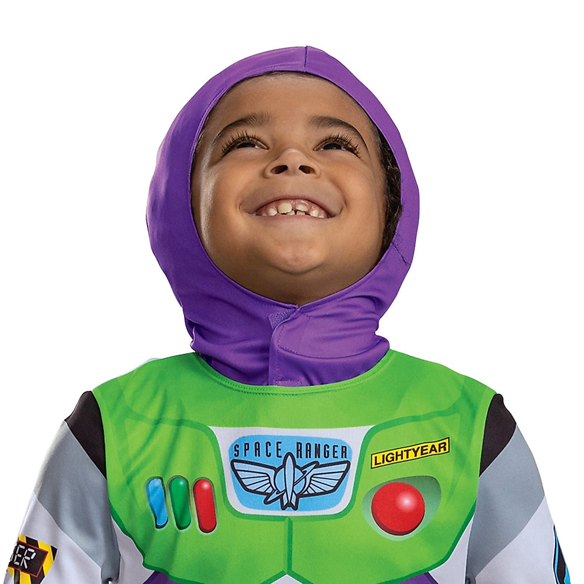 Recycled Blend Buzz Lightyear Costume, Official Disney Toy Story Costume, Kids Size (4-6)