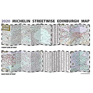 Streetwise Edinburgh Map - Laminated City Center Street Map of Edinburgh, Scotland (Michelin Streetwise Maps)