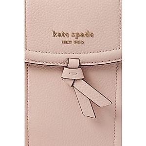 Kate Spade New York Knott Pebbled Leather North/South Crossbody Mochi Pink One Size