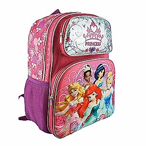 Ruz Disney Princess Large 3-D EVA Molded 16 Inch Backpack