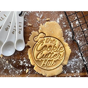 The Cookie Cutter Hub Cute Baby Stork Embosser/Stamp for Cupcakes Fondant Icing Clay Cake Baking Decoration