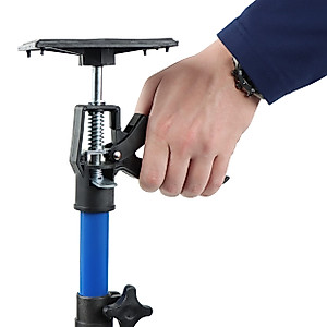 BISupply Adjustable Support Pole - 4 to 9.5ft Expanding Third Hand Cabinet Jacks for Installing Cabinets, Drywall, More