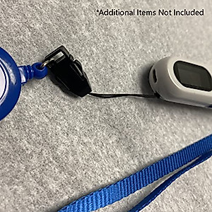 Specialist ID 5 Pack - Quick Release Detachable Loop String Connector - Buckle Snap Adapter to Lanyard or Straps for USB Flash Drive, Cell Phone, Small Camera and More