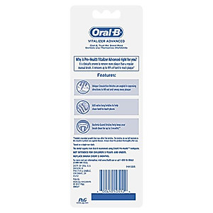 Oral-B Pro Health Vitalizer Advanced Toothbrushes, Medium, 4 Count