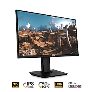 ASUS TUF Gaming VG289Q 28” Gaming Monitor 4K (3840 x 2160) IPS FreeSync Eye Care DisplayPort Dual HDMI HDR 10,BLACK