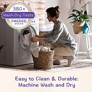 Pack N Play Mattress Protector Pad - Waterproof & Noiseless, Ultra-Soft Breathable Mattress Cover for Pack and Plays, Playards and Mini Cribs, Highly Absorbent Fitted and Dryer Safe