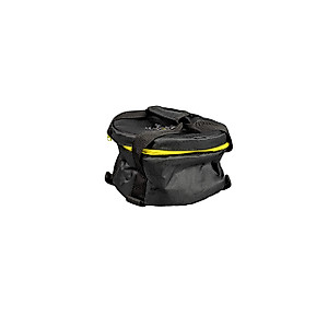 Lodge L10DCO3 Cast Iron Deep Camp Dutch Oven, Pre-Seasoned, 5-Quart and 10 Inch Camp DO Tote Bag,Black