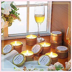 Conelist 8 Pcs Bridesmaid Proposal Gifts Smells Like You're in The Bridal Party Candles Bridesmaid Gifts Natural Soy Wax Candles for Bridesmaid Best Friends Wedding Gifts (Pink,Classic)