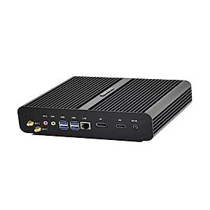 KINGDEL NC860 Fanless Mini PC, Powerful Nettop Computer, Intel i7-8550U 8th Gen. 4 Cores CPU, 16GB DDR4 RAM, 512GB SSD, 4K 4096x2304, HD Port, DP, Metal Case, W-11 Pro