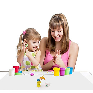 LONGFITE Extra Large Table Desk Mat Thick Silicone Place Mats Non Skid and Heatproof for Pastry Dough Rolling, Kids Craft Counter Top Protector (31.5 x15.7 inch)