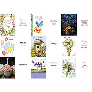 Variety Boxed Greeting Card Assortment by Fravessi | 36 Card Pack + 36 White Envelopes (4x6) | Humorous