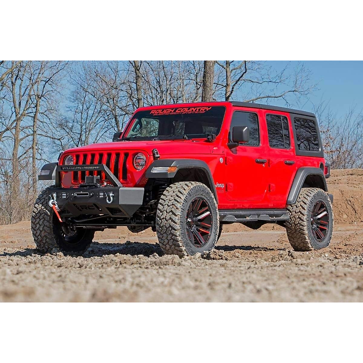 Rough Country 3.5" Lift Kit for 2018-2023 Jeep Wrangler JL Unlimited - 66830