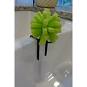 TidySink Dish Wand Holder Adjustable Kitchen Dishwand Sink Caddy (Black or Grey)