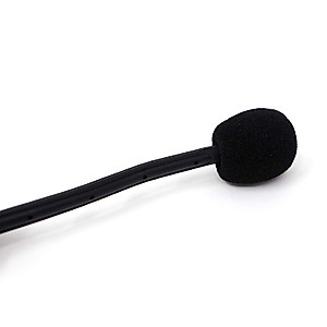 ElloGear Replacement Astro A40 Microphone, Part for Astro A40 and A40 TR Microphone Replacement with Foam Cover for Gaming Headset - Black