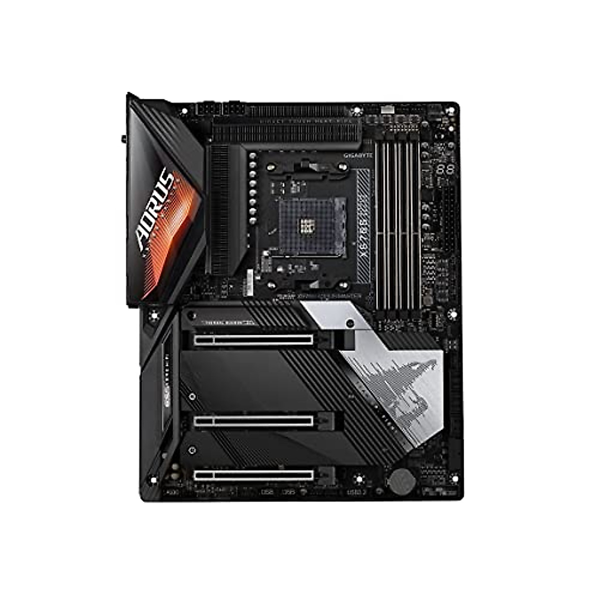 GIGABYTE X570S AORUS Master (AMD/ X570S/ Ryzen 5000/ ATX/PCIe 4.0/ SATA 20Gb/s/USB 3.2/ Motherboard)