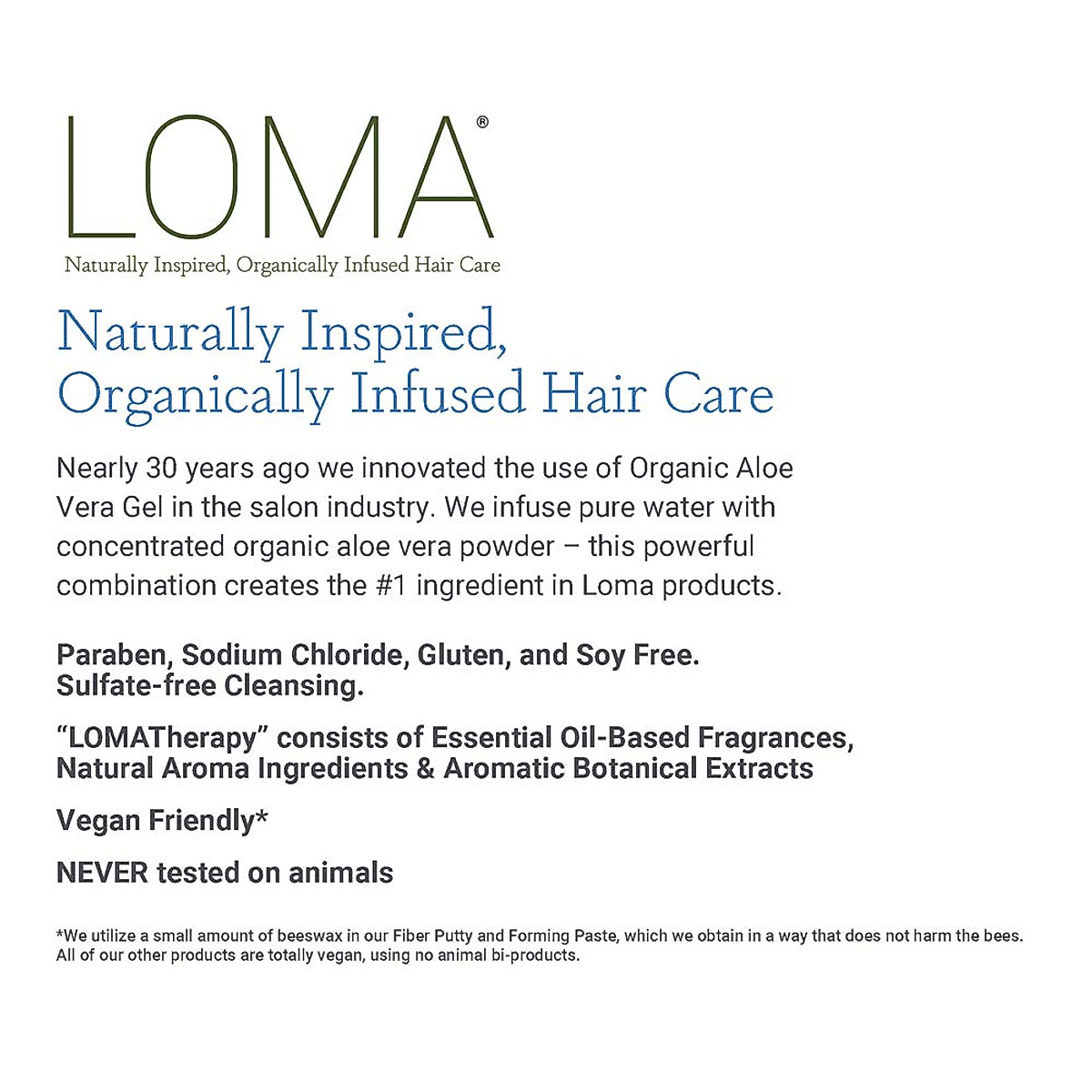 Loma Hair Care Moisturizing Shampoo & Treatment Duo