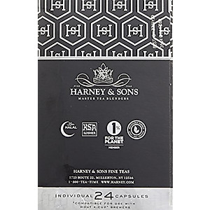 Harney and Sons Paris Black Tea Capsules, 24 Count