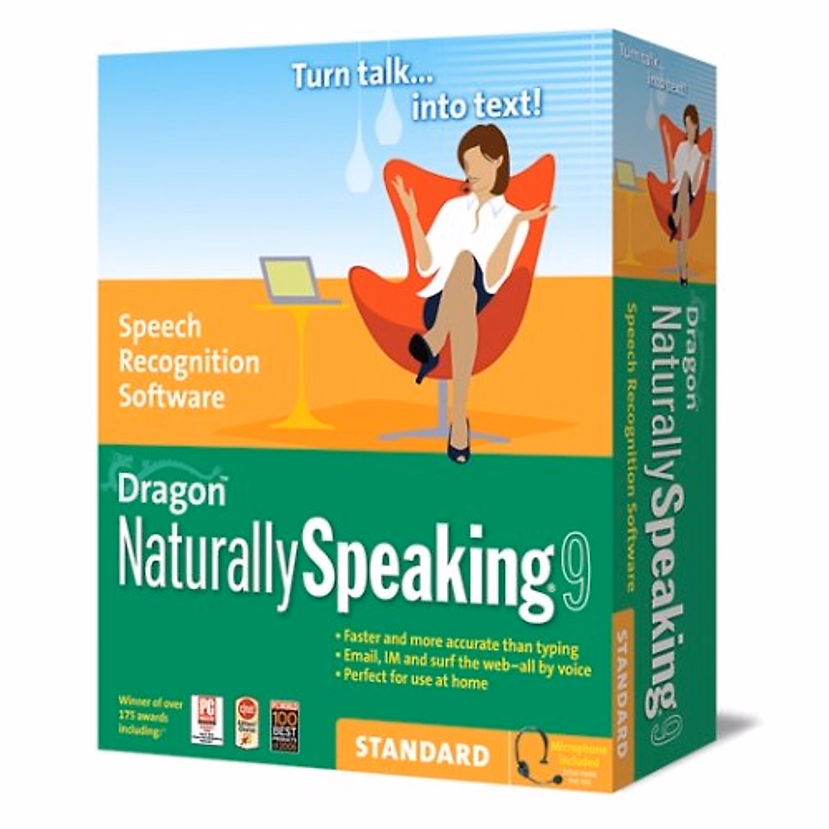 Dragon NaturallySpeaking 9 Standard [OLD VERSION]