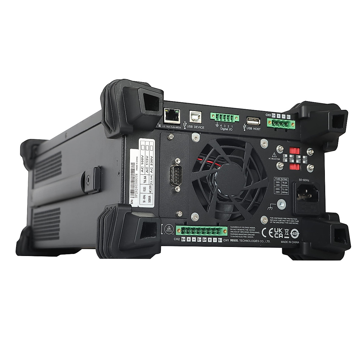 Rigol DP2031 Programmable Linear Dc Power Supply,3 Channels,222W Total Power