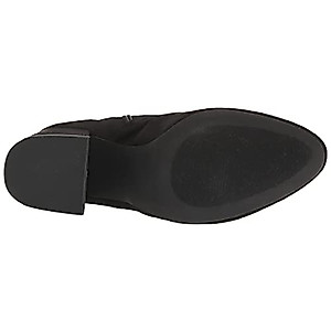 Madden Girl Women's Swift Fashion Boot, Black Fabric, 6