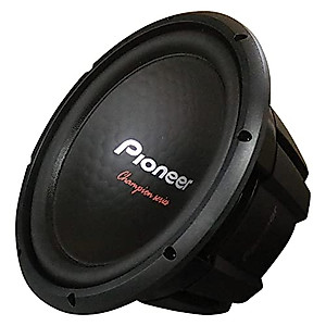 Pioneer TS-A301S4 Champion Series 12" 1600 W Max Power, Single 4 Ohm Voice Coil - Component Subwoofer