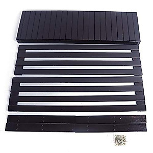 3-Tier Shoe Rack Bench, Shoe Organizer with Seat, Bamboo Table with Shoe Storage, Entryway Shoes Storage Shelf Organizer for Front Door Bathroom Hallway Bedroom Living Room