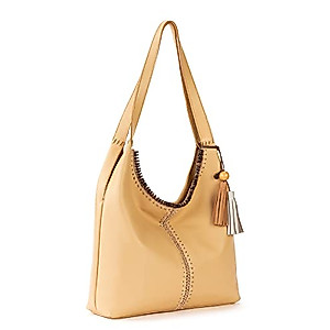 The Sak womens & Huntley Leather Crochet Hobo, Buttercup Ii, One Size US