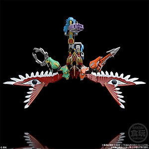 Bandai Shokugan Modeling Project Hyakuju Sentai Gaoranger SMP GaoIcarus Model Kit Set