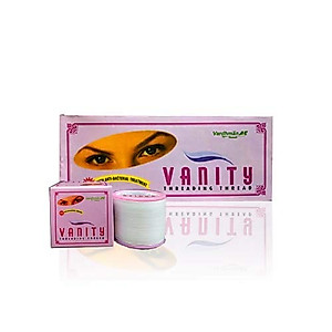 Vanity Eyebrow Threading Thread -Pack of 5 boxes (10 Spools each)