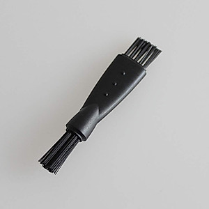 5 Pieces General Shaver Cleaning Brushes Replacement Double Ended Electric Shaver Razor Cleaning Brushes Black