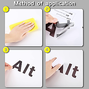 Chinco Inspirational Wall Sticker Quotes Motivational Wall Decals Vinyl Wall Quotes Stickers Peel and Stick Positive Sayings Wall Sticker Affirmation Wall Art for Home Office Living Room Bedroom decor