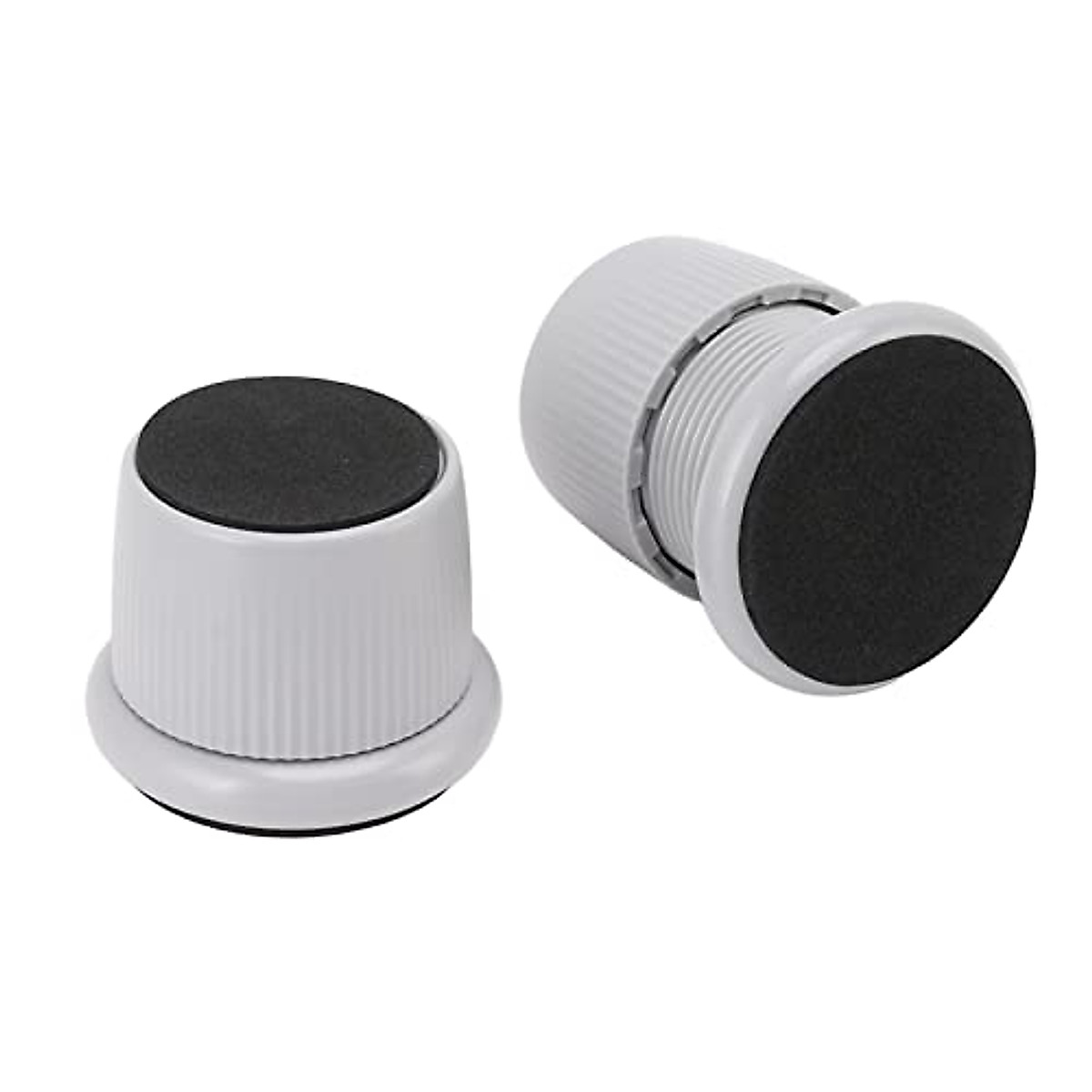 Furniture Riser Height 4 Pack Furniture Leg Mat Non Slip ABS Edges for Sofa (Gray)