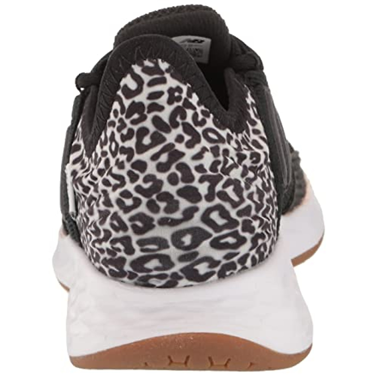 New Balance Kid's Fresh Foam Roav V1 Bungee Running Shoe, Black/White, 9 Toddler