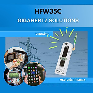 HFW35C EMF Meter RF Analyzer and RF Meter for High Frequency Range (2.4GHz - 6.0 GHz)