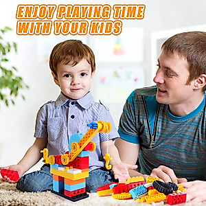 STEM Building Toys for Kids, 10Model Preschool Educational Learning Toys with Storage Box, Construction Engineering Erector Set Preschool Learning Toy,Birthday Gift for Boys Girls 3+ (96Pcs)