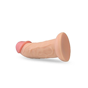 9" Huge Thick Realistic Anal G-spot Dildo Dong Cock Hands Free Suction Cup